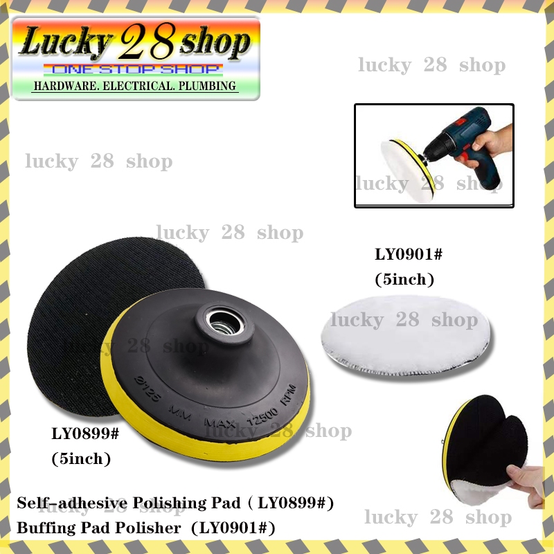 Buffing Polishing Pad Disc & Cloth for Motorcycle and Car (LY0899 ...