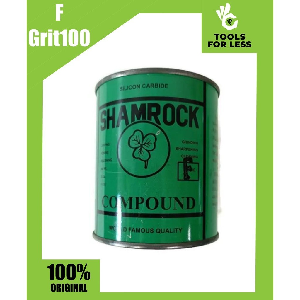 Shamrock Grinding Lapping Compound F Grit 100 16oz. | Shopee Philippines