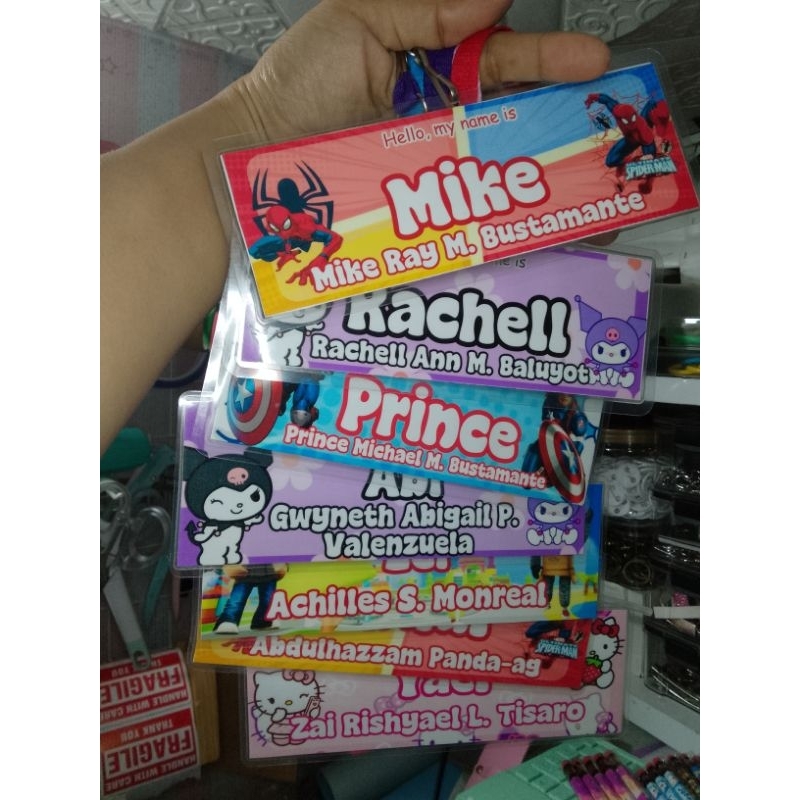 Personalized Student Name tag | Shopee Philippines