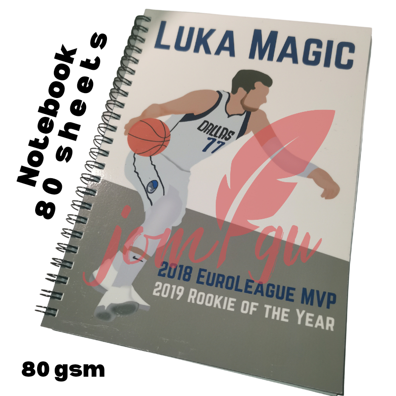 Basketball Stars Fanart Cover Notebooks 80 sheets 80gsm | Shopee ...