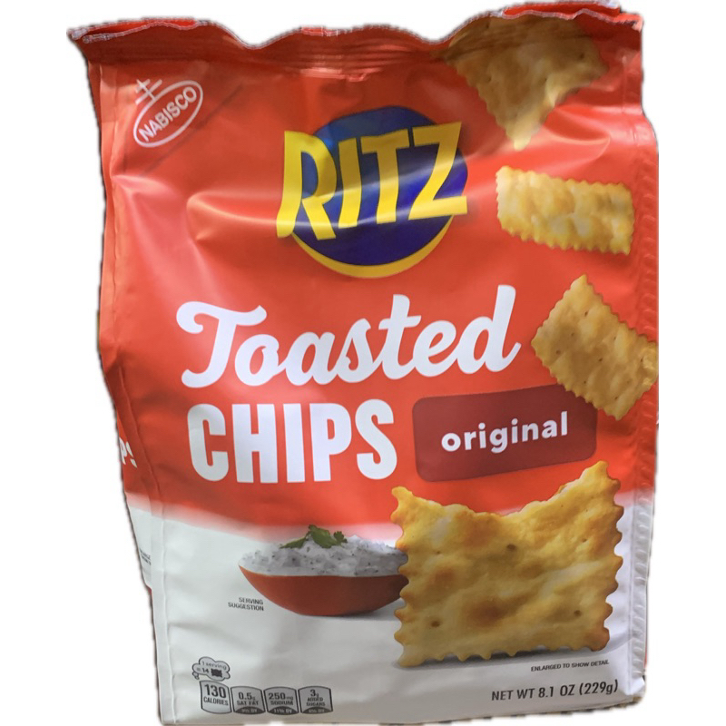 RITZ TOASTED CHIPS SOUR CREAM ONION or cHeddaR CHeese 229G | Shopee Philippines