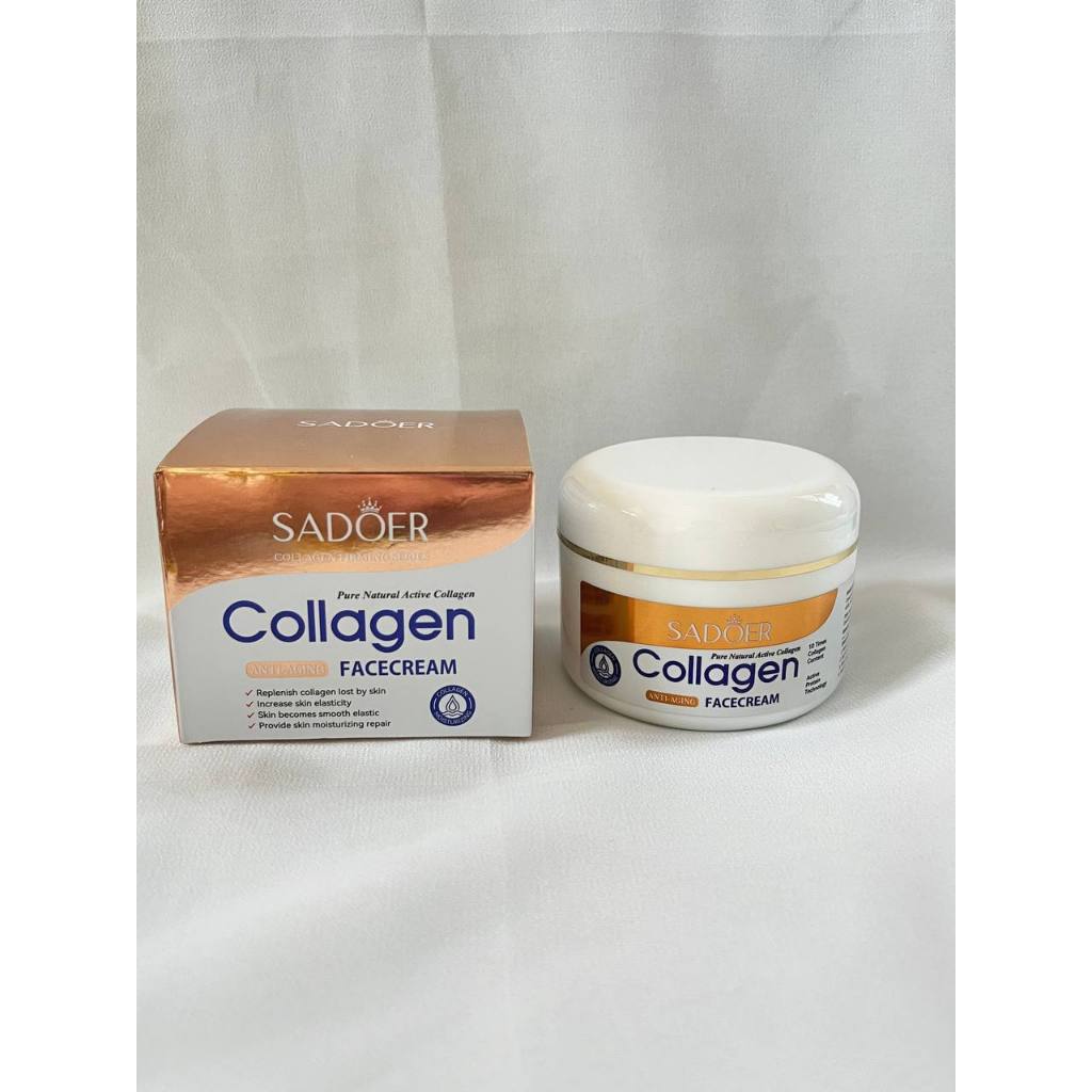 SADOER Collagen Face Cream 100g Anti Wrinkle Anti Aging Moisturizer ...
