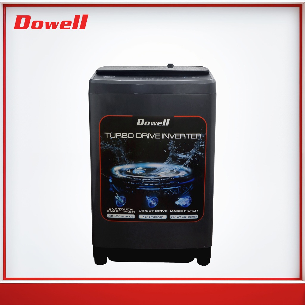 Dowell WFAI-28 8kg Inverter Fully Automatic Washing Machine | Shopee ...