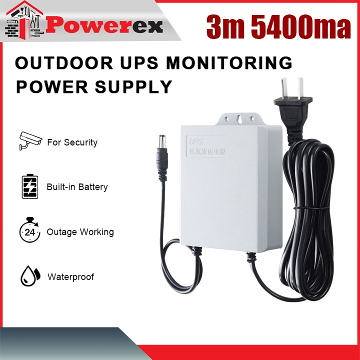 V380 PRO 12V 1.5A Uninterruptible Power Supply Mini UPS Battery Backup ...