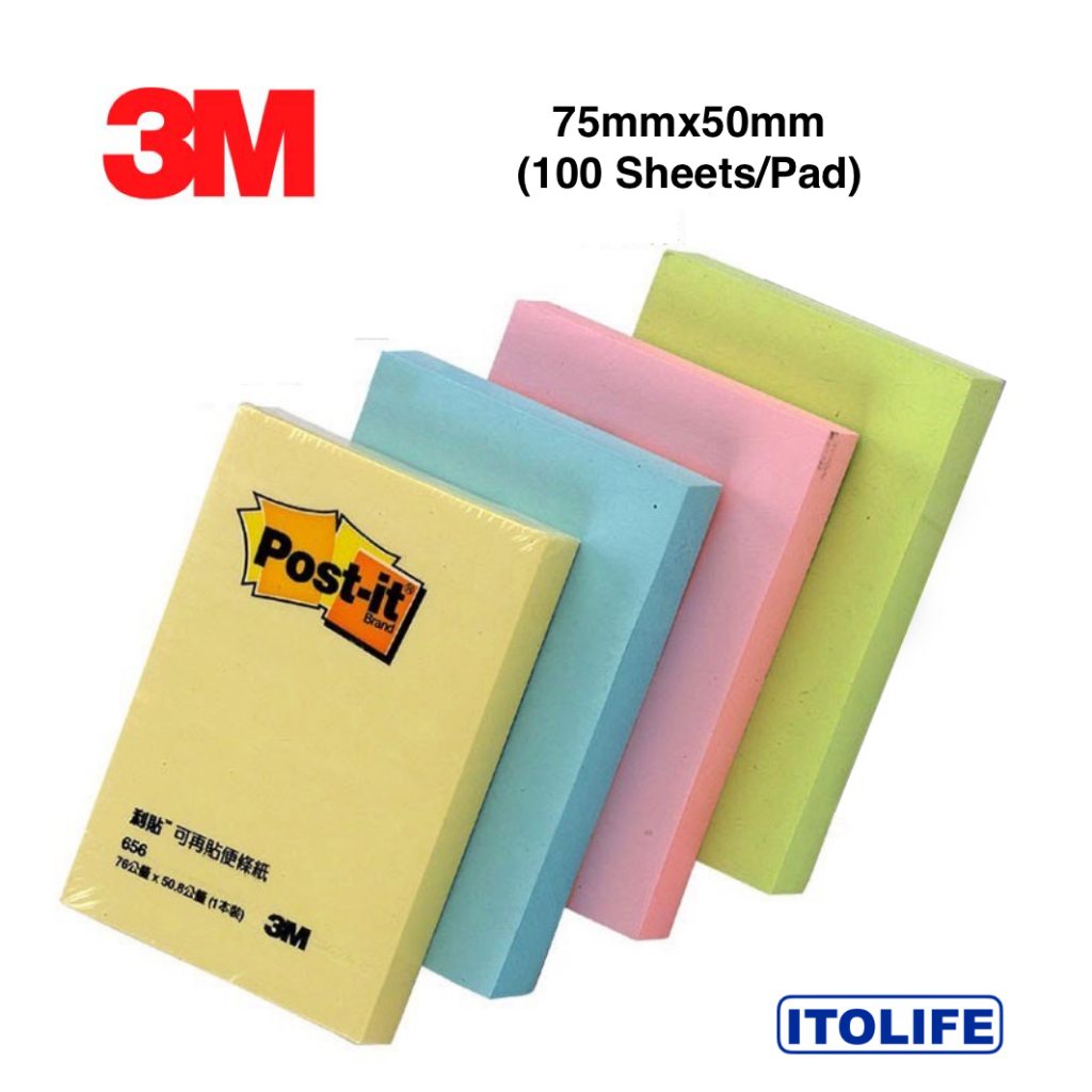 3M Post-it Sticky Notes 656 | Shopee Philippines