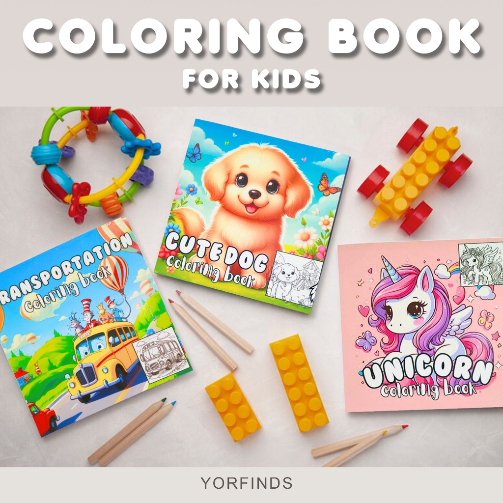 Cute Coloring Book for Children / Fun and Creative Alphabet Learning ...