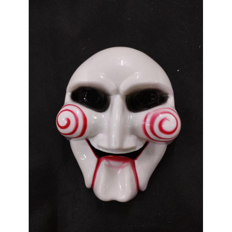 JIGSAW MASK SCARY MASK HALLOWEEN MASK | Shopee Philippines