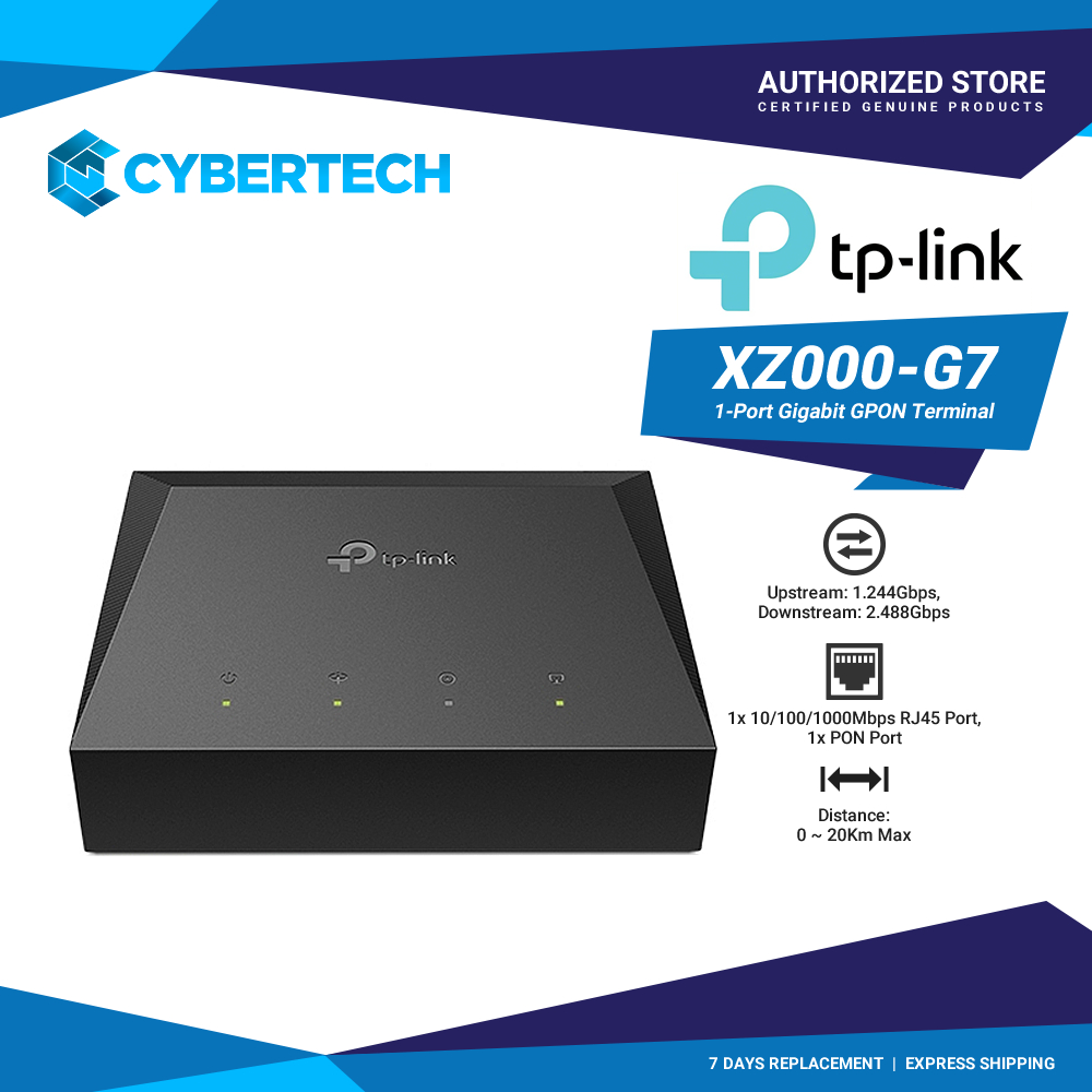 TP-Link XZ000-G7 1-Port Gigabit GPON Terminal | Shopee Philippines