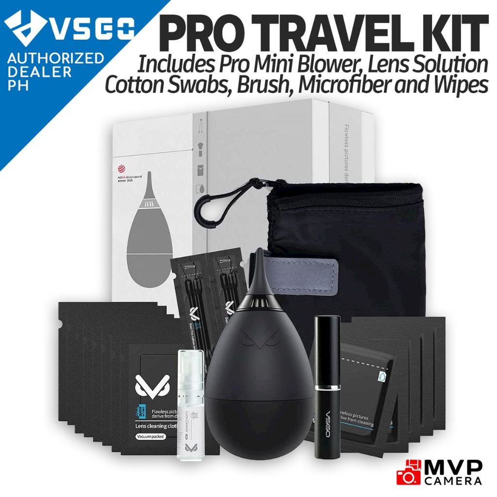 VSGO Professional Camera Lens Cleaning Kit with Air Blower VS-A2E MVP ...