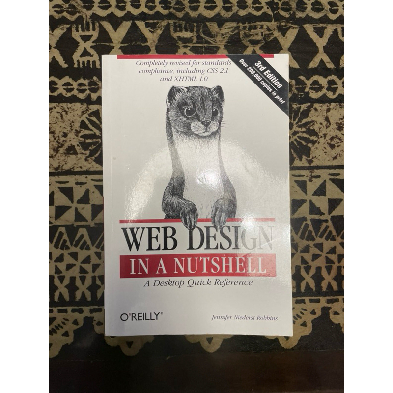 Web Design in a Nutshell: A Desktop Quick Reference | Shopee Philippines