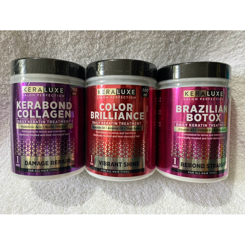 KERA LUXE Salon Perfection Brazillian Botox Daily Keratin Treatment ...