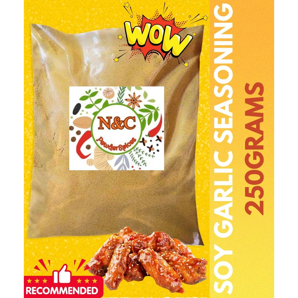 Soy Garlic Seasoning (250grams, 500grams) | Shopee Philippines
