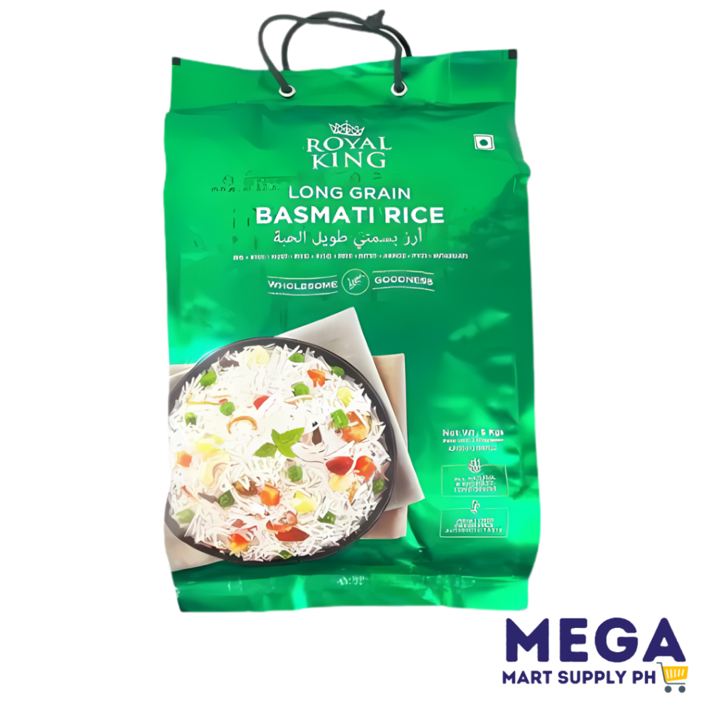 Royal King Long Grain Basmati Rice 5kg, Healthy & Nutritious , Expertly ...