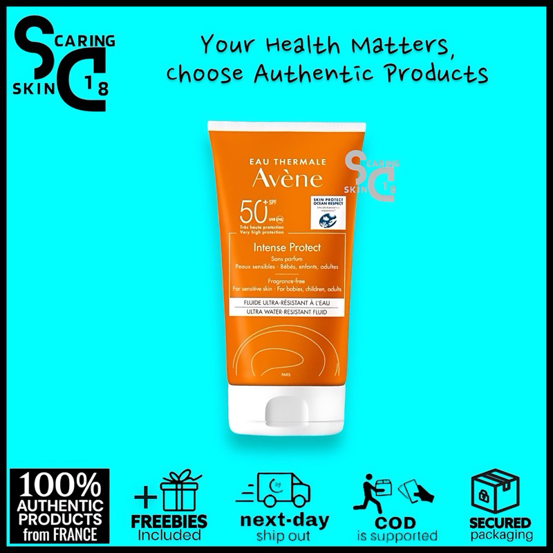 Avene Intense Protect Fluid Fragrance-Free SPF50+ 150ml Sunscreen by ...