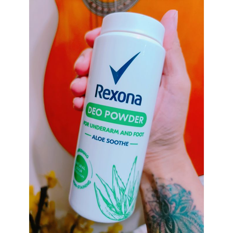 REXONA DEO POWDER 80G ALOE SOOTHE EXP 2025 | Shopee Philippines