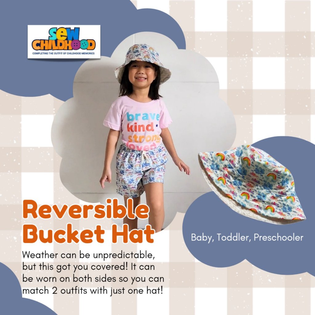 Sew Childhood Reversible Bucket Hat | Shopee Philippines