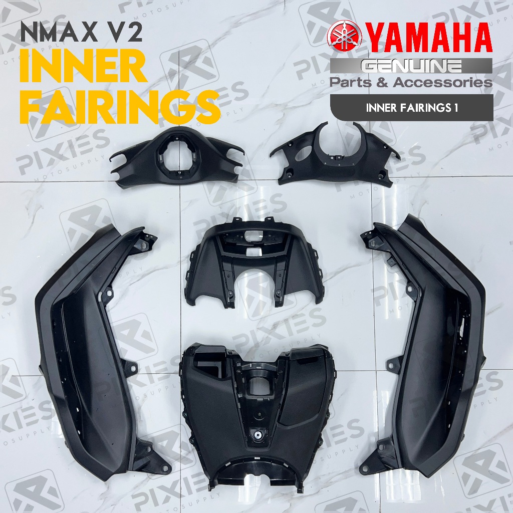 Yamaha Nmax V2 / Nmax V2.1 Genuine Inner Fairings Panel Footboard Rear ...