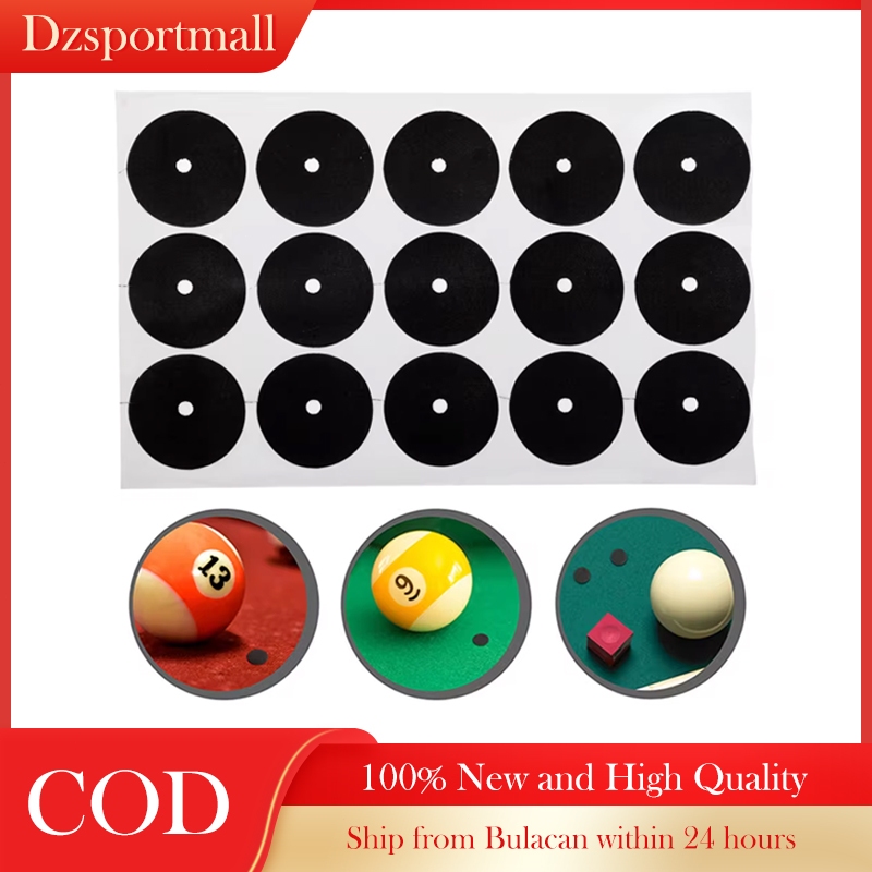 12Pcs Billiard Spot Sticker Original 35mm Billiard Marker Pool Cue ...