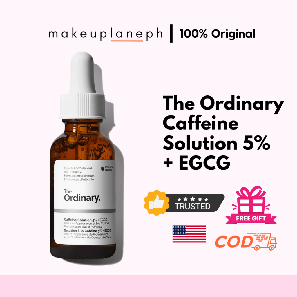 The Ordinary Caffeine Solution 5% + EGCG Eye Serum 30mL | Shopee ...