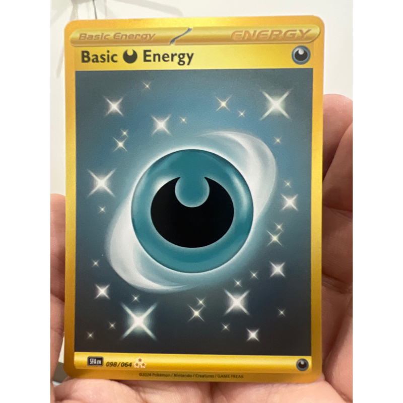 Basic Darkness Energy - 098/064- Gold Secret Rare Shrouded Fable ...