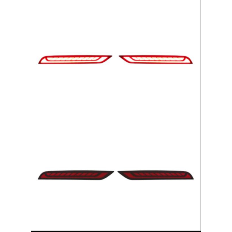 Toyota Innova Rear bumper light 2016 to 2022 pairs | Shopee Philippines