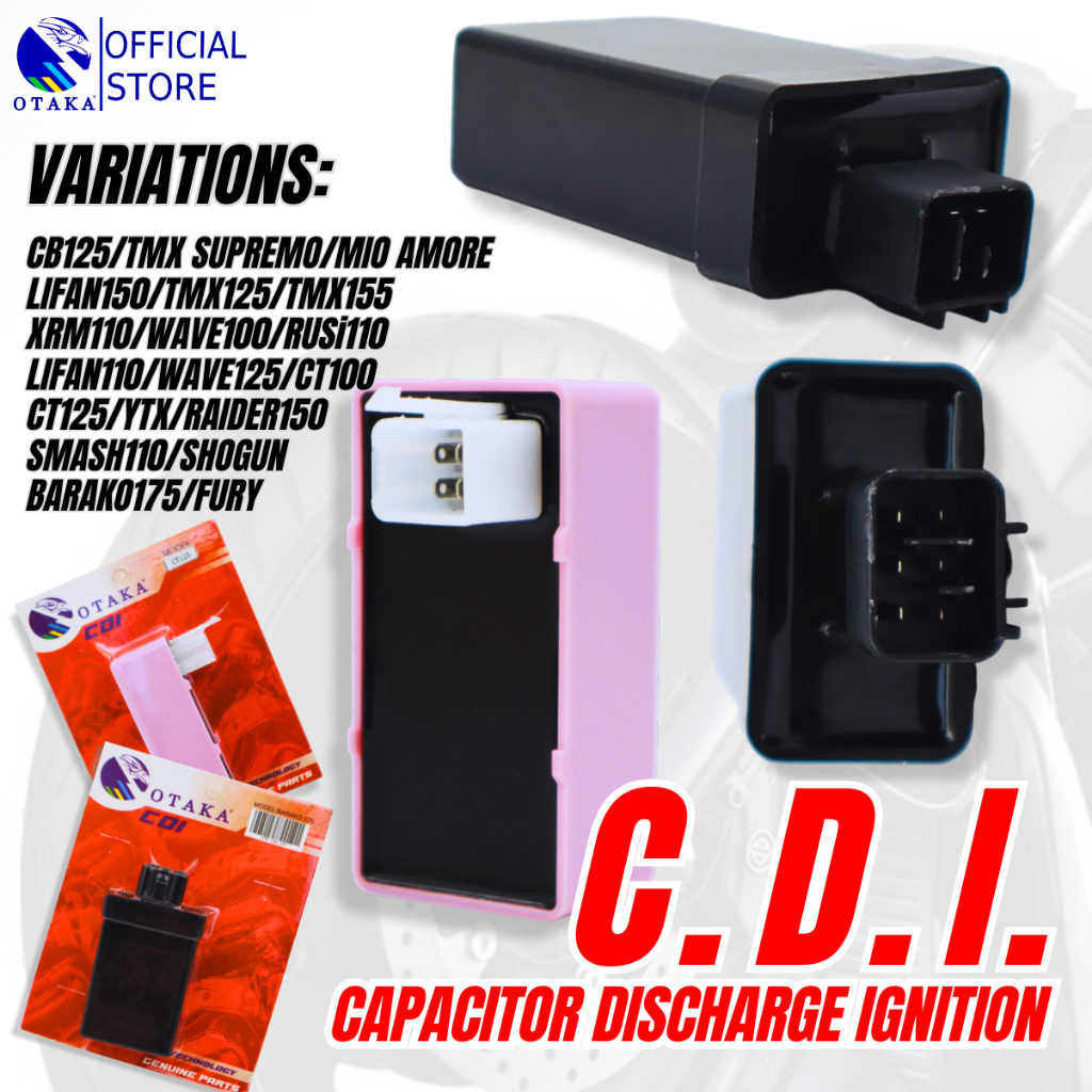 OTAKA MOTORCYCLE CAPACITOR DISCHARGE IGNITION FOR CB125/SUPREMO ...