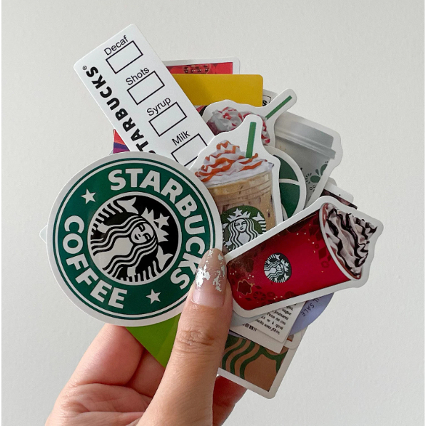 50pcs Starbucks Sticker Pack | Shopee Philippines