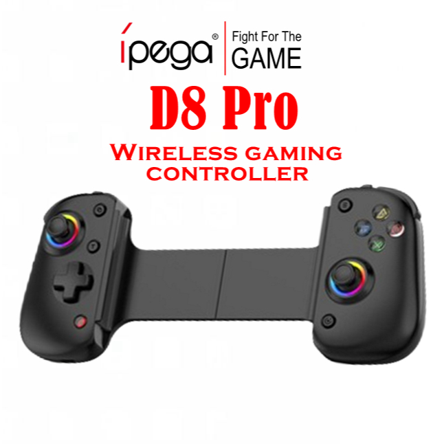 D8 Pro Bluetooth Multi-platform Support Wireless Gaming Controller with Hall Triger Precise ...