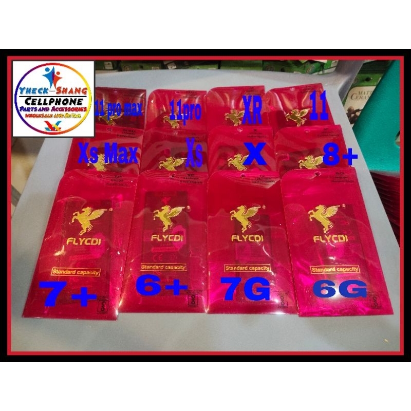 FLYCDI Battery for Iphone 6g/7g/8g/6plus/7plus/8plus/X/Xs/Xs Max/11/XR ...