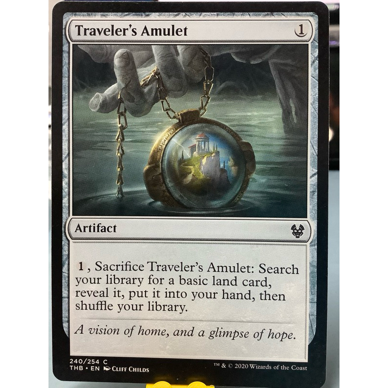 MAGIC: The Gathering - Traveler’s Amulet (Theros: Beyond Death / Rivals ...