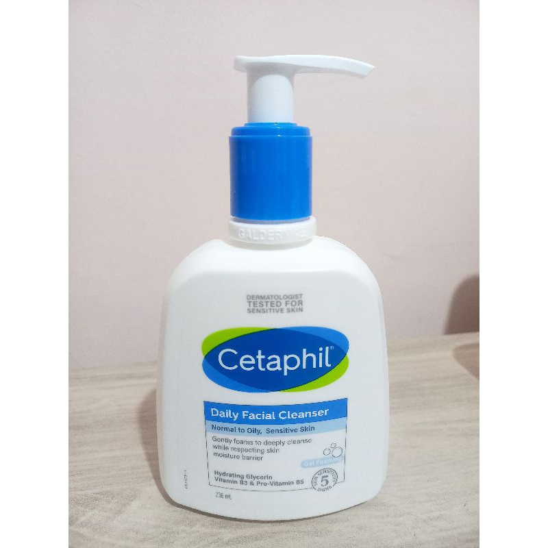 New Cetaphil Daily Facial Cleanser 236ml (Gel-to-Foam) | Shopee Philippines