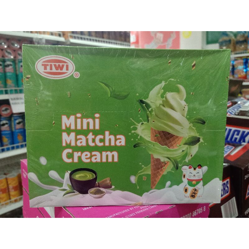 Tiwi Mini Ice Cream Cone Matcha/Strawberry/Chocolate | Shopee Philippines