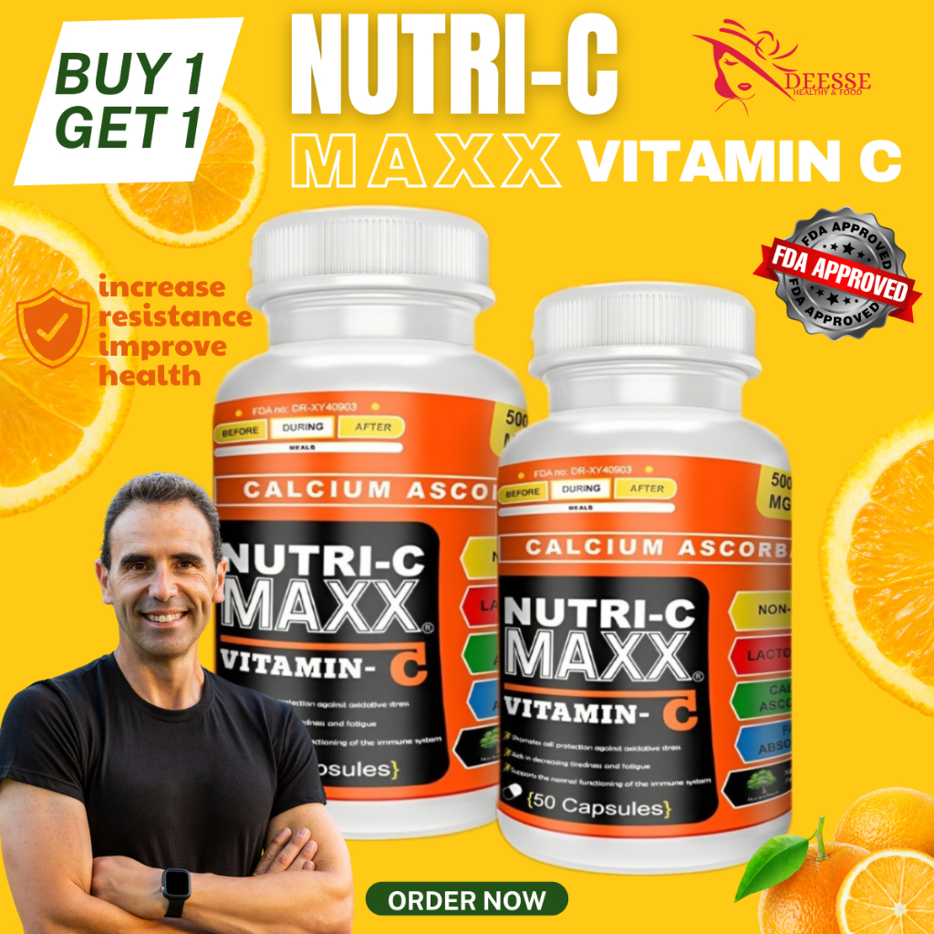 BUY 1 TAKE 1 | Vitamin C Nutri-C Maxx 100 Capsules Total Non Acidic ...