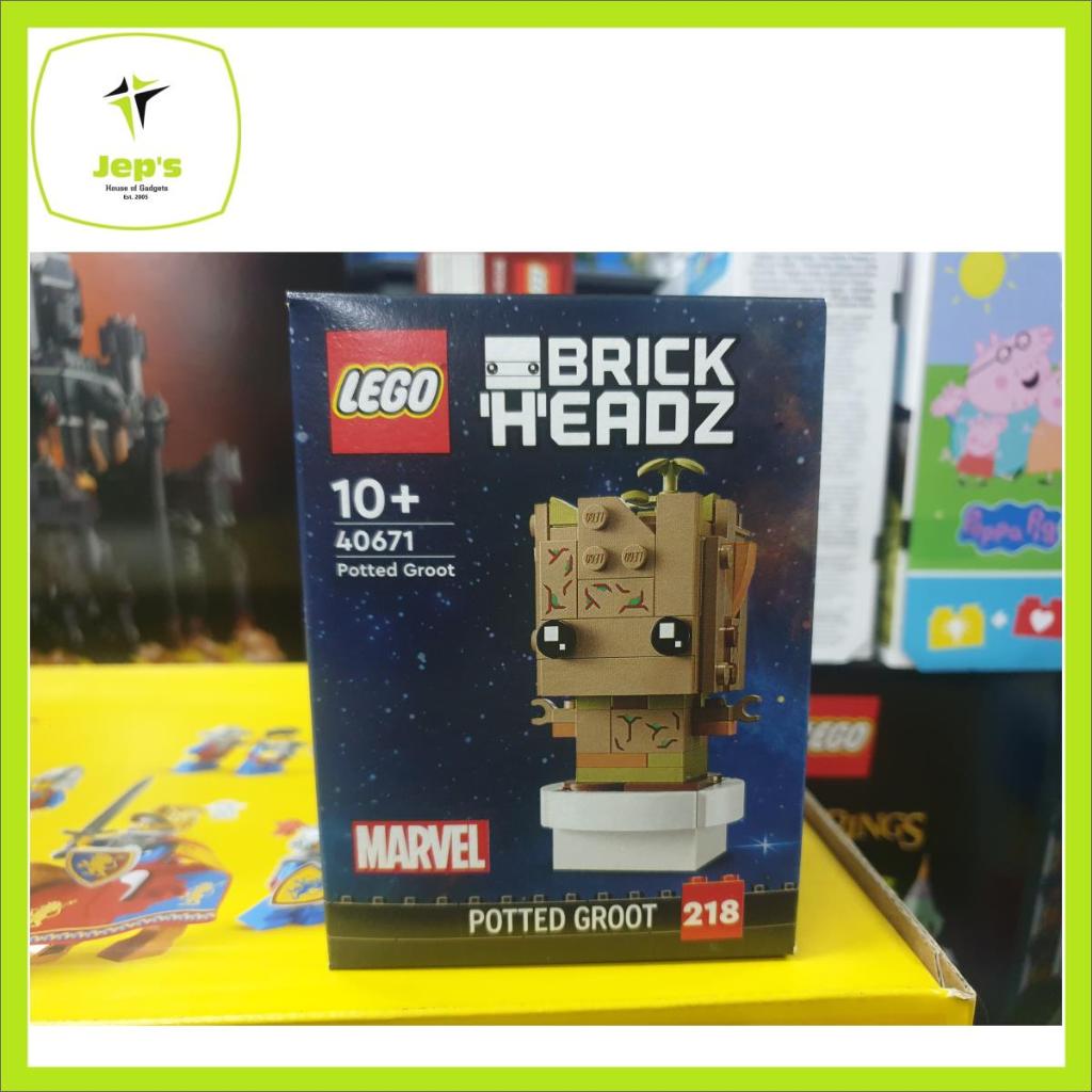 Lego Brickheadz 40671 Potted Groot (2024) | Shopee Philippines