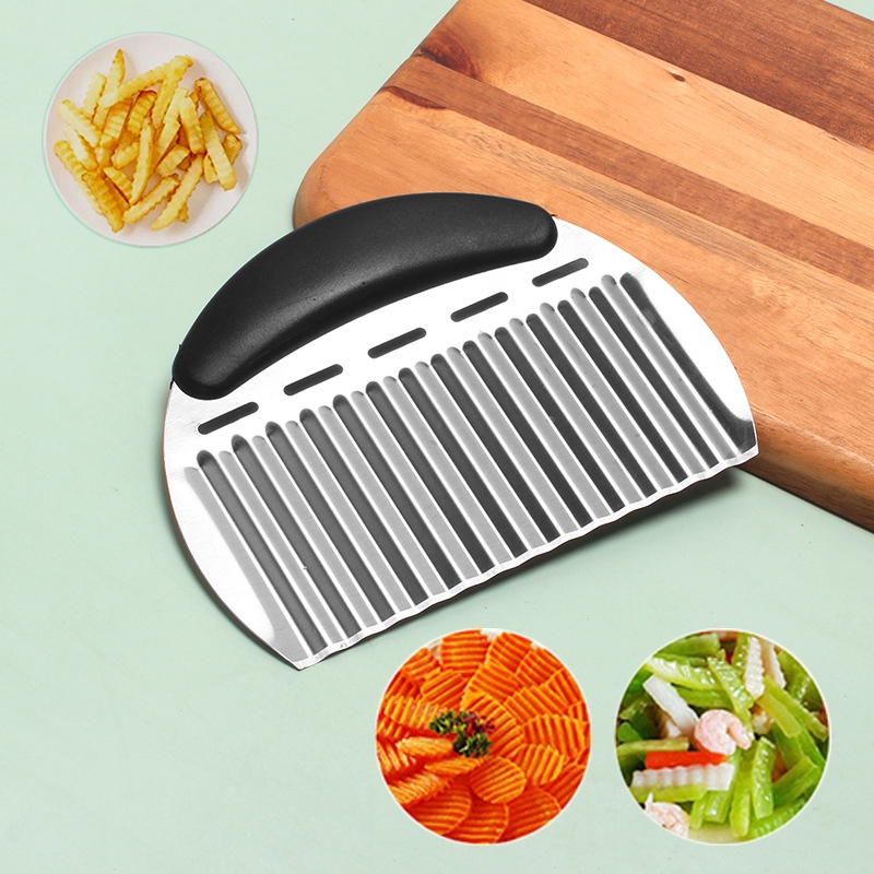 Wavy Potato Slicer Wave-shaped French Fry Cutting Tool Fancy Cutter ...