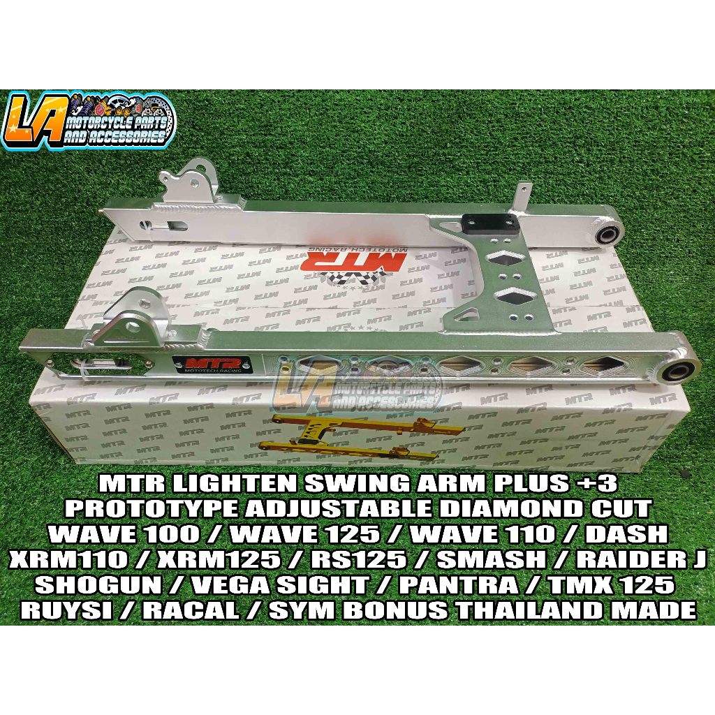 MTR LIGHTEN SWING ARM WAVE/XRM/RS125/SMASH/DASH/RAIDER J/SHOGUN/PANTRA ...