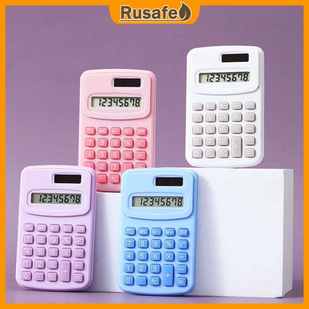 Portable Calculators For Students Cute Digital Calculators Extra Long ...