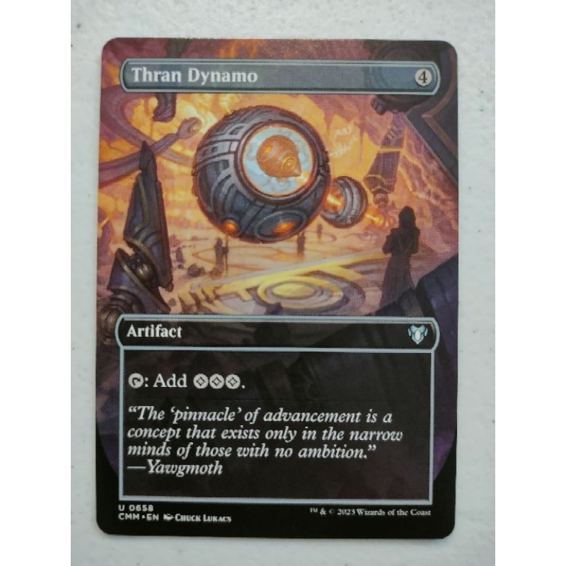 MTG - Thran Dynamo - BORDERLESS - CMM | Shopee Philippines