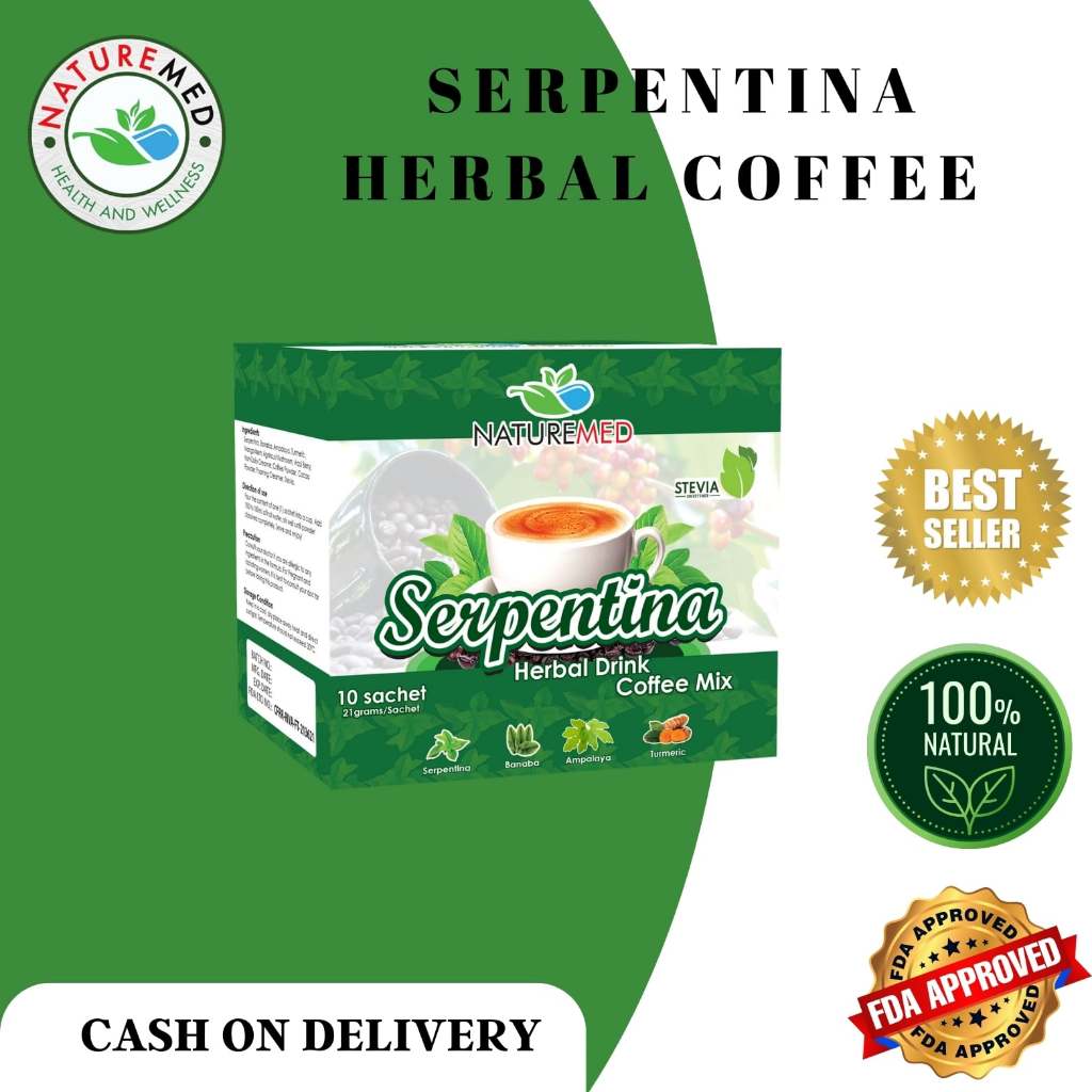 Serpentina Coffee (NatureMed Serpentina Coffee) 21grams | 10 sachet per ...