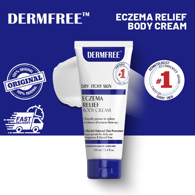 DERMFREE Eczema/Psoriasis Cream Anti Itch Anti Fungal Cream Psoriasis ...