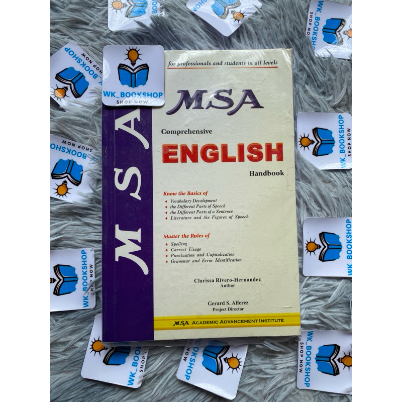 MSA Comprehensive ENGLISH handbook | Shopee Philippines