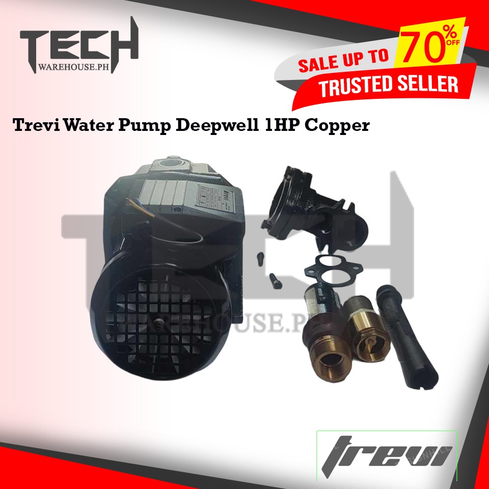 Trevi Deepwell Water Pump 1HP Copper | Shopee Philippines