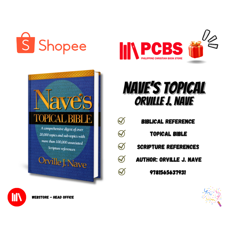 PCBS Nave's Topical Bible (20,000 TOPICS & SUB-TOPICS WITH 100,000 ...