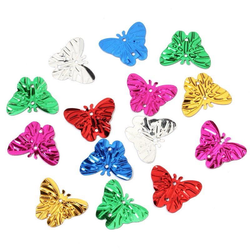 100pcs Per Pack Butterfly Sequence DIY Souvenir Giveaways | Shopee ...