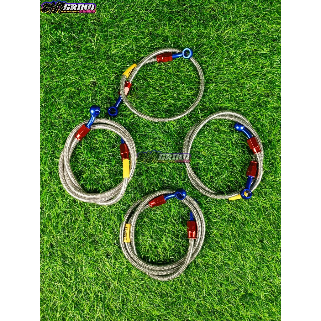 EARLS BRAKE HOSE WAVE / RAIDER / AEROX / MIO / CLICK / BEAT / XRM ...