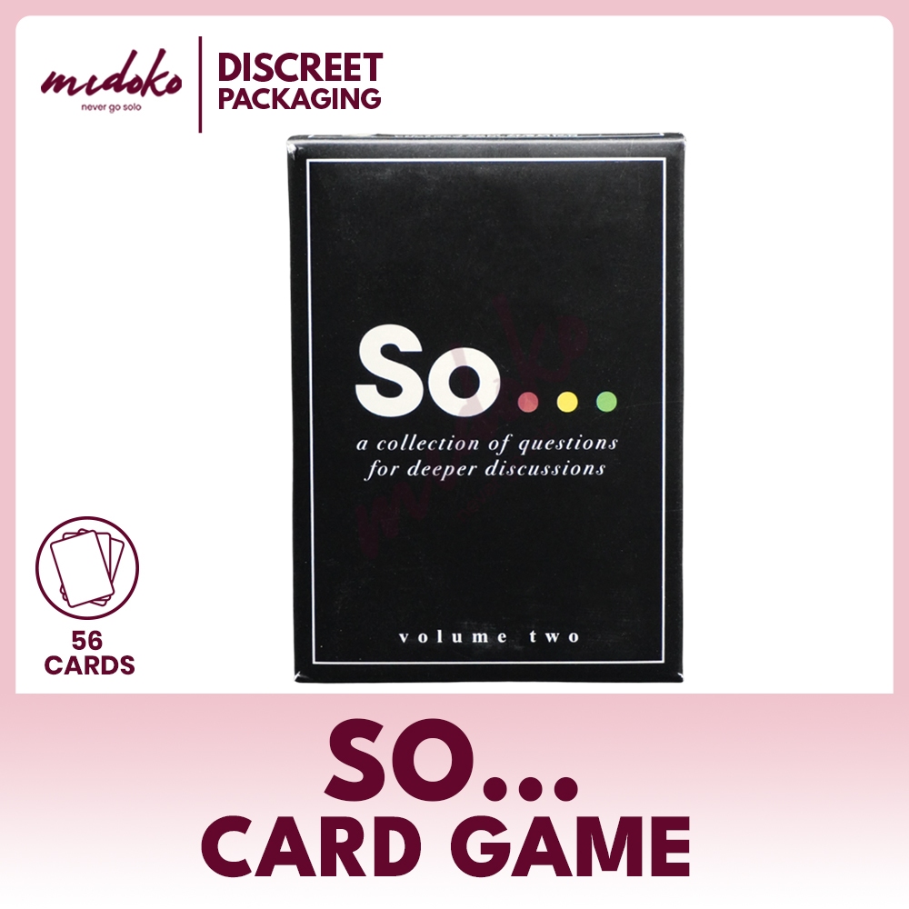 Midoko SO: Provocative Questions for Deep Conversations - Card Game ...