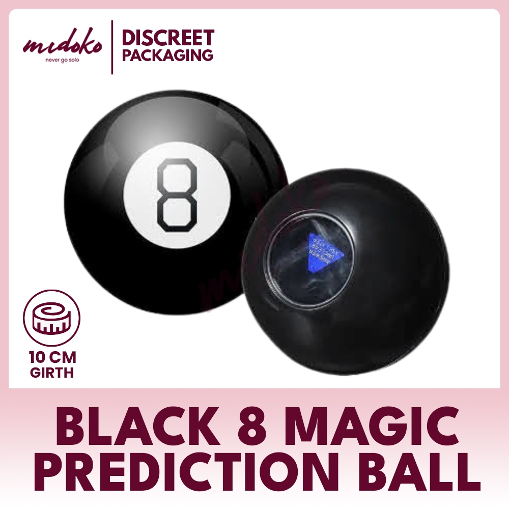 Midoko Black 8 Magic Prediction Ball Interactive Prophecy Game for Kids ...