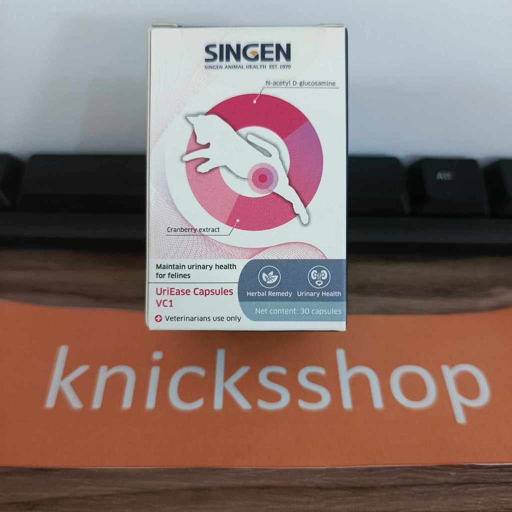 Singen UriEase Capsule For Cats Feline 30Caps/Box (Prescription ...