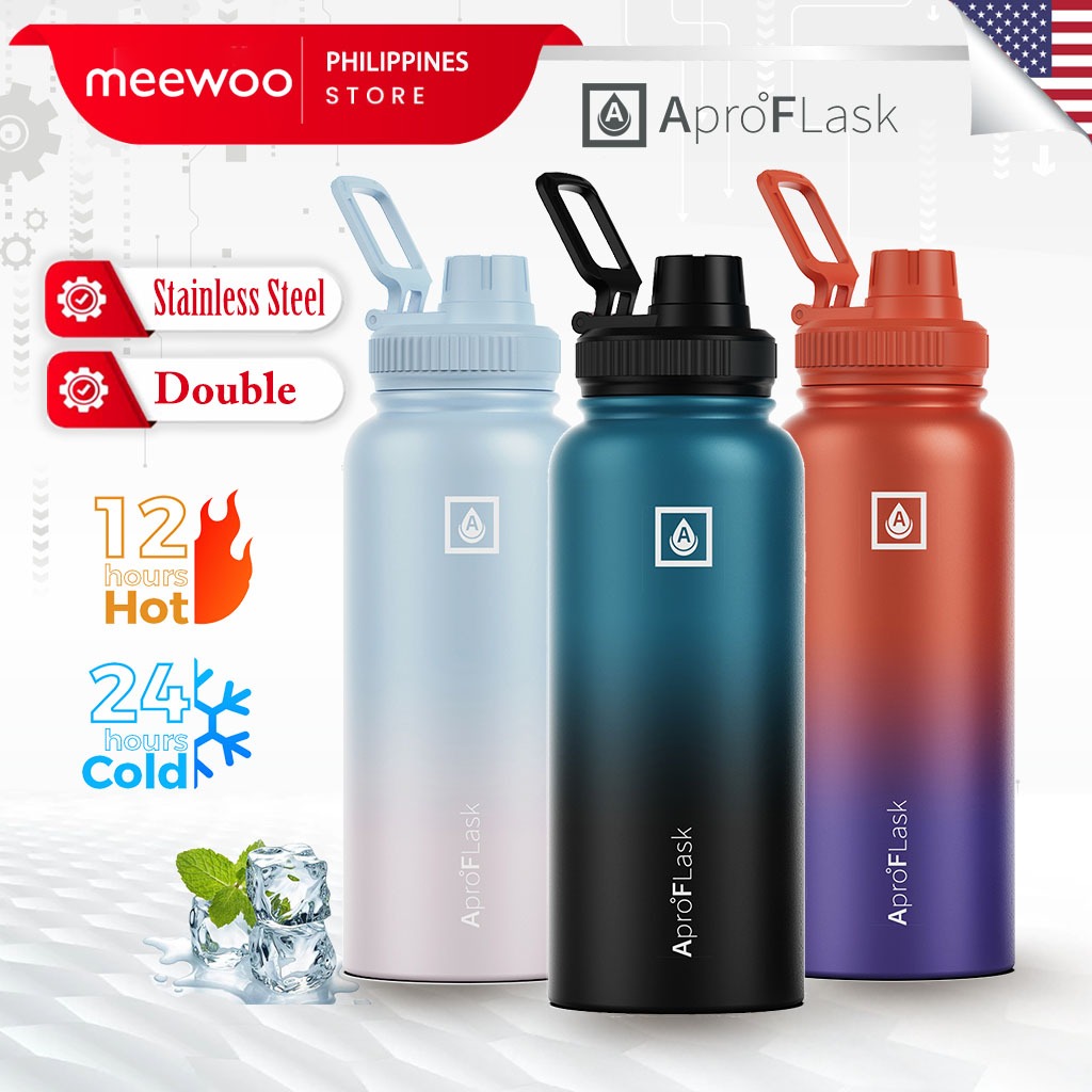 Apro°Flask 22oz/32oz Tumbler Hot and Cold Wide Mouth Thermos Vacuum ...