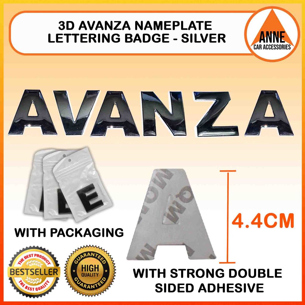 Car Hood Emblem For Toyota Cars Toyota Innova / Avanza / Rush Decals ...